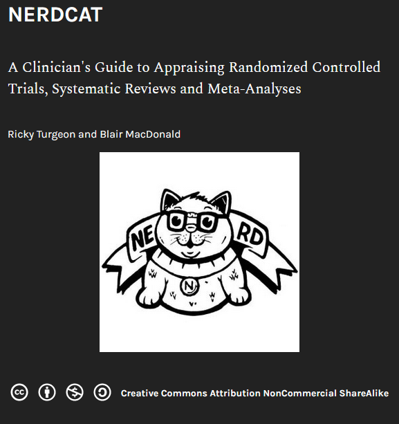 NERDCAT: A Clinician’s Guide to Appraising - UBC OER Collection NERDCAT: A Clinician’s Guide to Appraising - UBC OER Collection